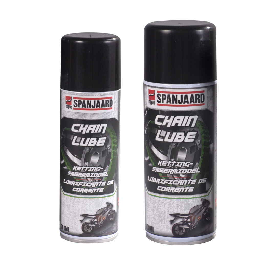 MOTORCYCLE CHAIN LUBE 200ML & 400ML - Spanjaard