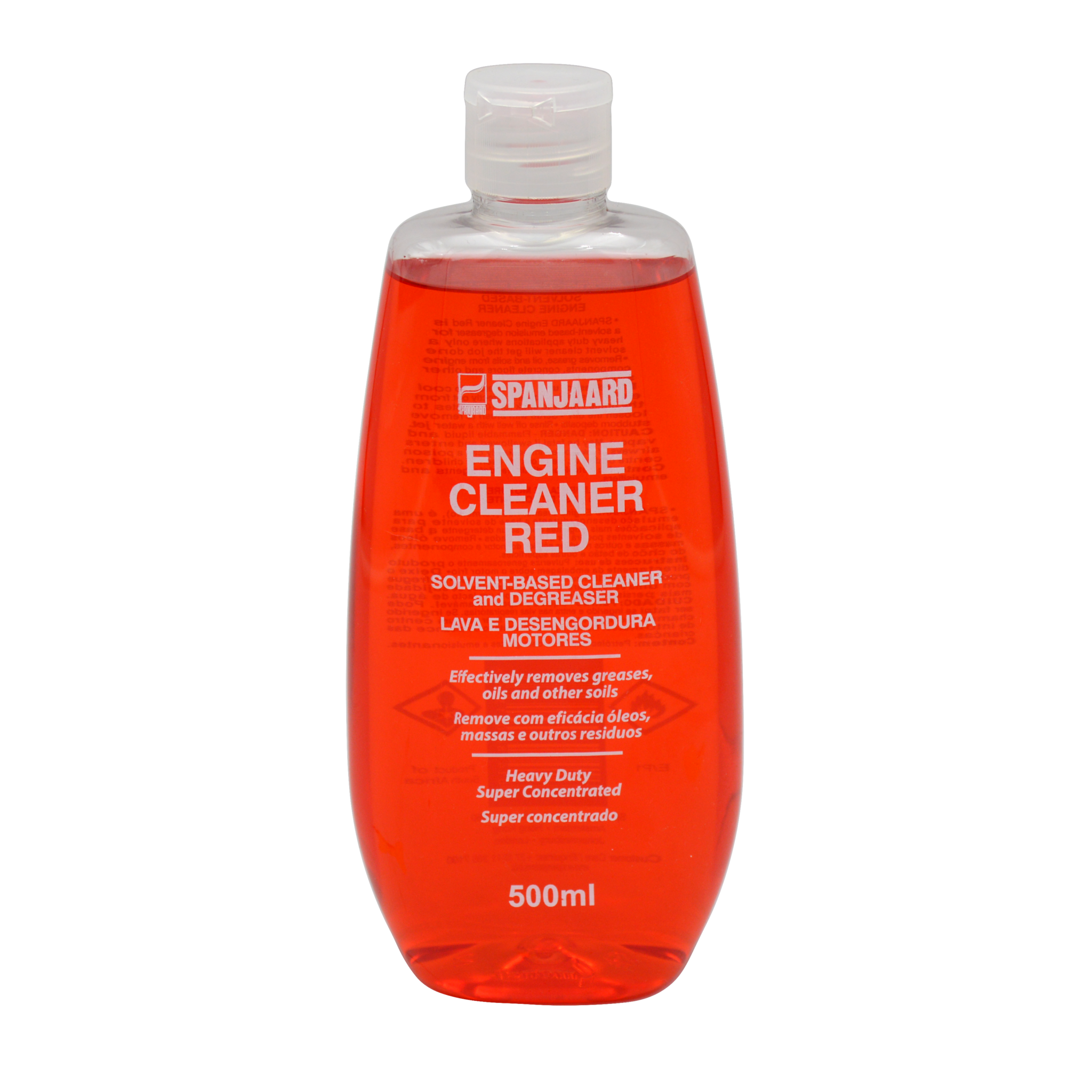 ENGINE CLEANER RED (SOLVENT-BASED) - Spanjaard